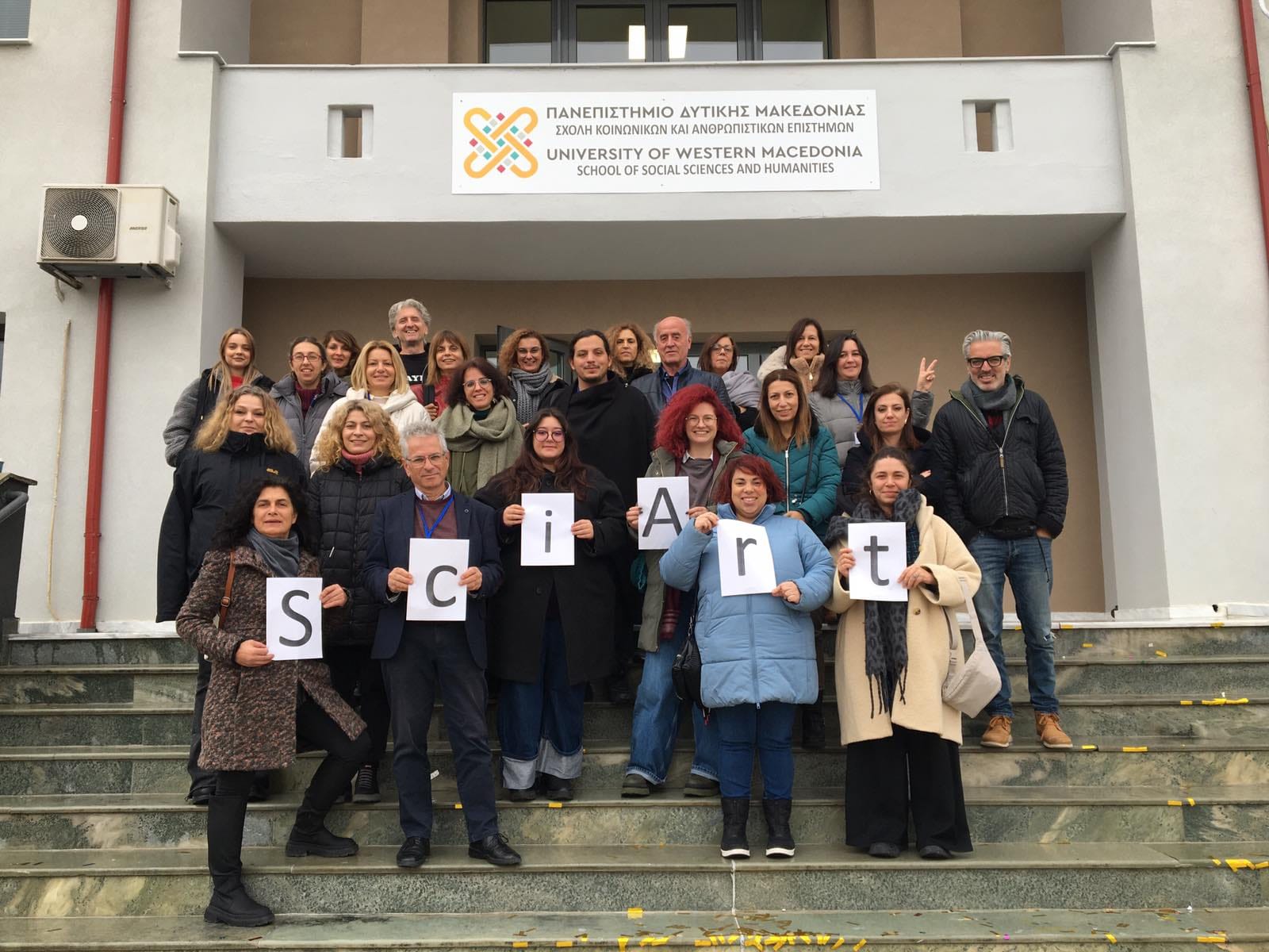 SciArt Master Training Event at the University of Western Macedonia ...